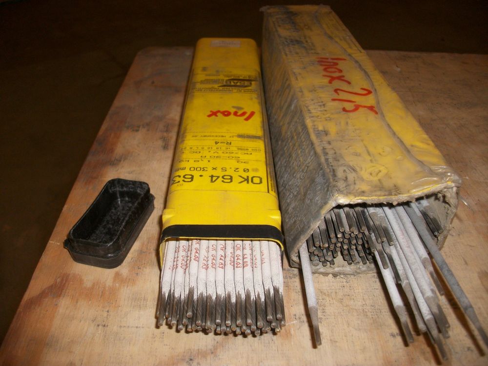 ESAB Inox Elektrode 2 x Paket mit 2,5 mm. 63.30 mit Daten | Kaufen auf ...