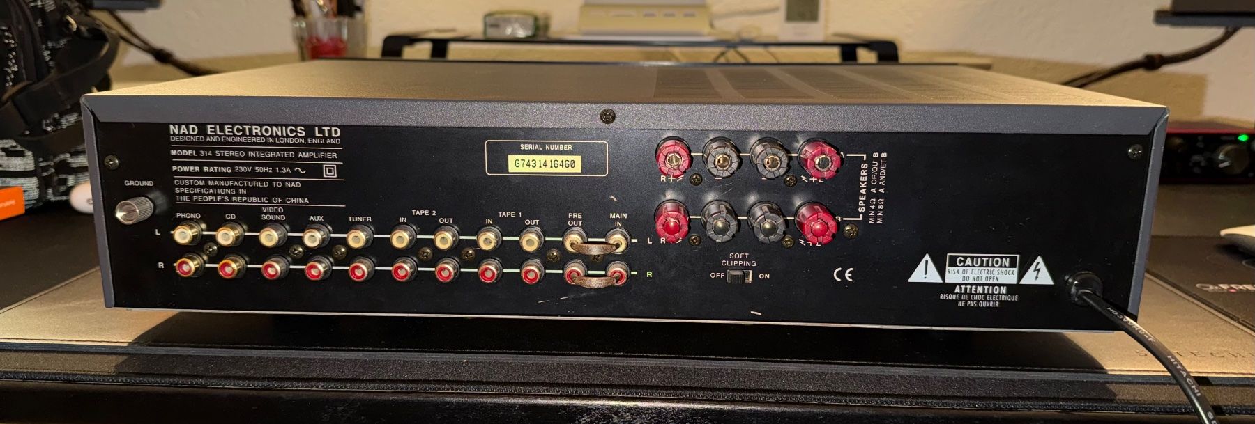Amplificateur stereo NAD 314 - Défectueux (Défectueux) à St-Séverin ...