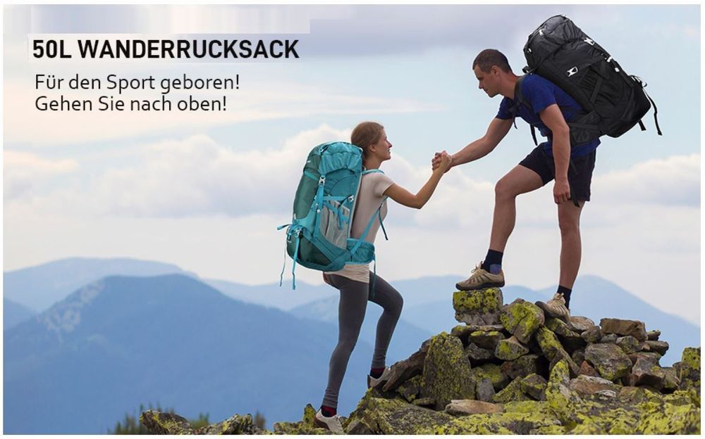 Wanderrucksack 50L / 50L Rucksack / Trekkingrucksack | Kaufen auf Ricardo
