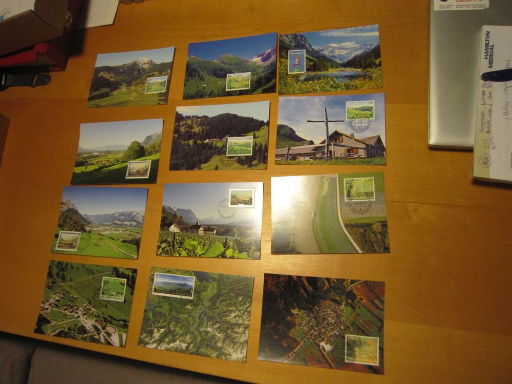 Schöne Postkarten / Maximumkarten Landschaften Lichtenstein | Kaufen auf Ricardo