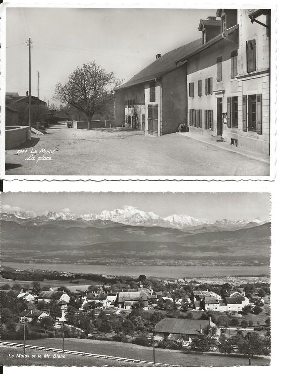 Le Muids VD 2 AK ca. 1950 1 x La Place sehr gut erhalten (Neu (gemäss ...