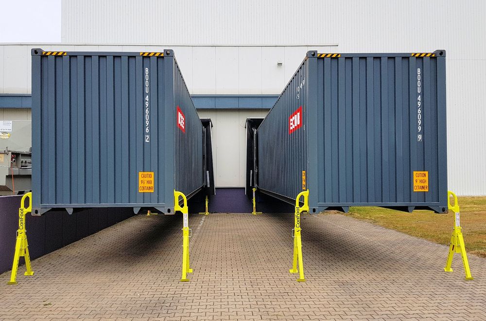 Confoot CFP Set / Containerstützen seecontainer bis 30 To (Gebraucht) in Zofingen für CHF 4200 ...