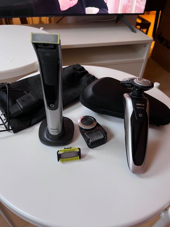 Phillips Rasierer Series 9000 und Trimmer One Blade (Neu (gemäss ...