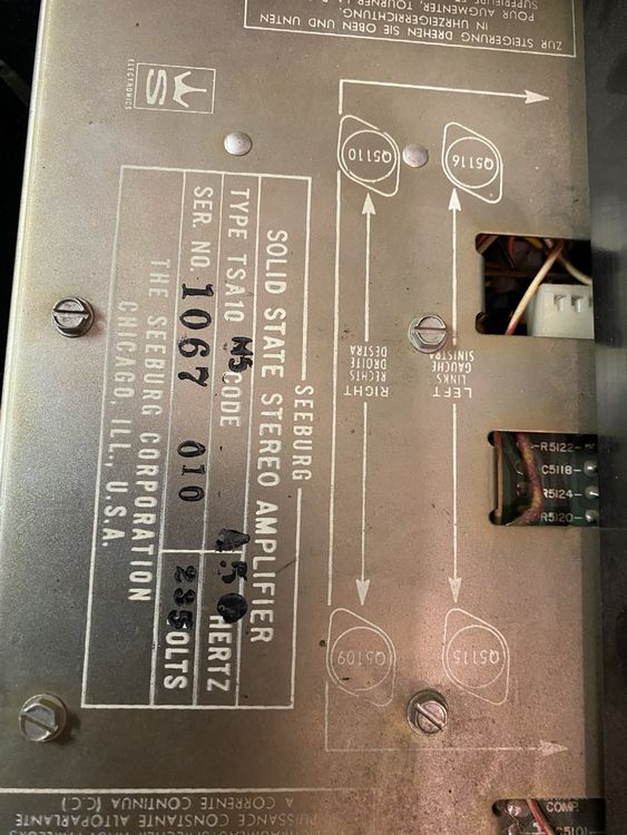 Jukebox Seeburg Amplifier (Defekt) in Aeschlen ob Gunten für CHF 49 ...