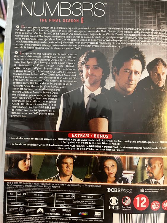 Numbers - Intégrale de la série - Saisons 1 à 6 (DVD) | Kaufen auf Ricardo