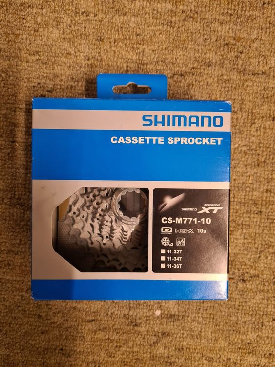 Shimano XT Kassette CS-M771 10-fach | Kaufen auf Ricardo
