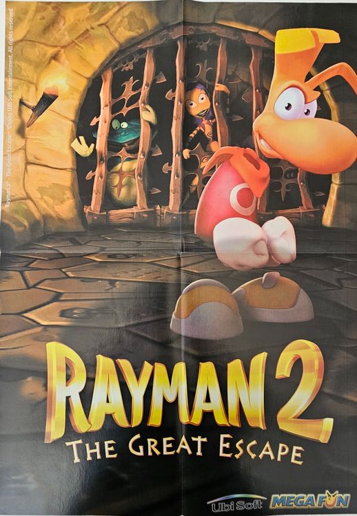 RARE Game-Poster – Rayman 2 / Final Fantasy 8 (Gebraucht) in Unterkulm ...