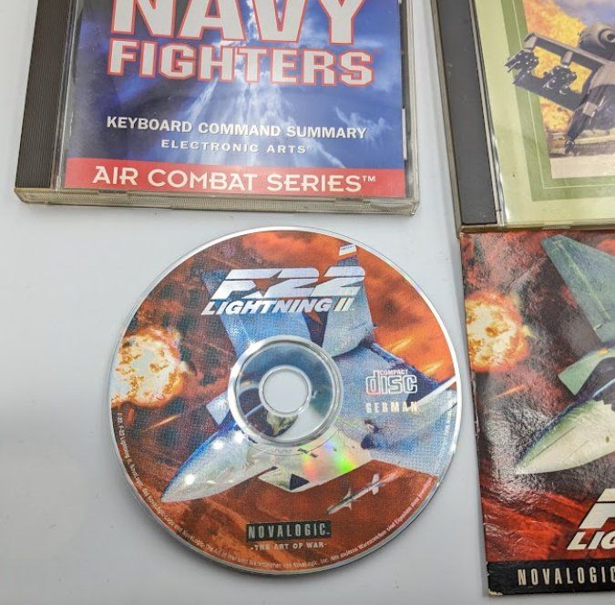 4 Militär Flugsimulatoren Spiele Retro MS-Dos Windows | Kaufen auf Ricardo