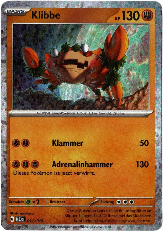 Mc Donalds 2023 Klawf Klibbe Holo Promo 011/015 DE | Kaufen auf Ricardo