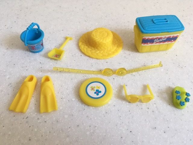 Barbie Kelly Set So Much Stuff Beach Bonanza v 2001 ohne OVP (Gebraucht ...