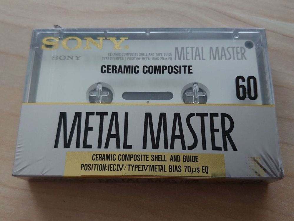 Sony Metal Master => Ceramic Composite!! (Neu und originalverpackt) in ...