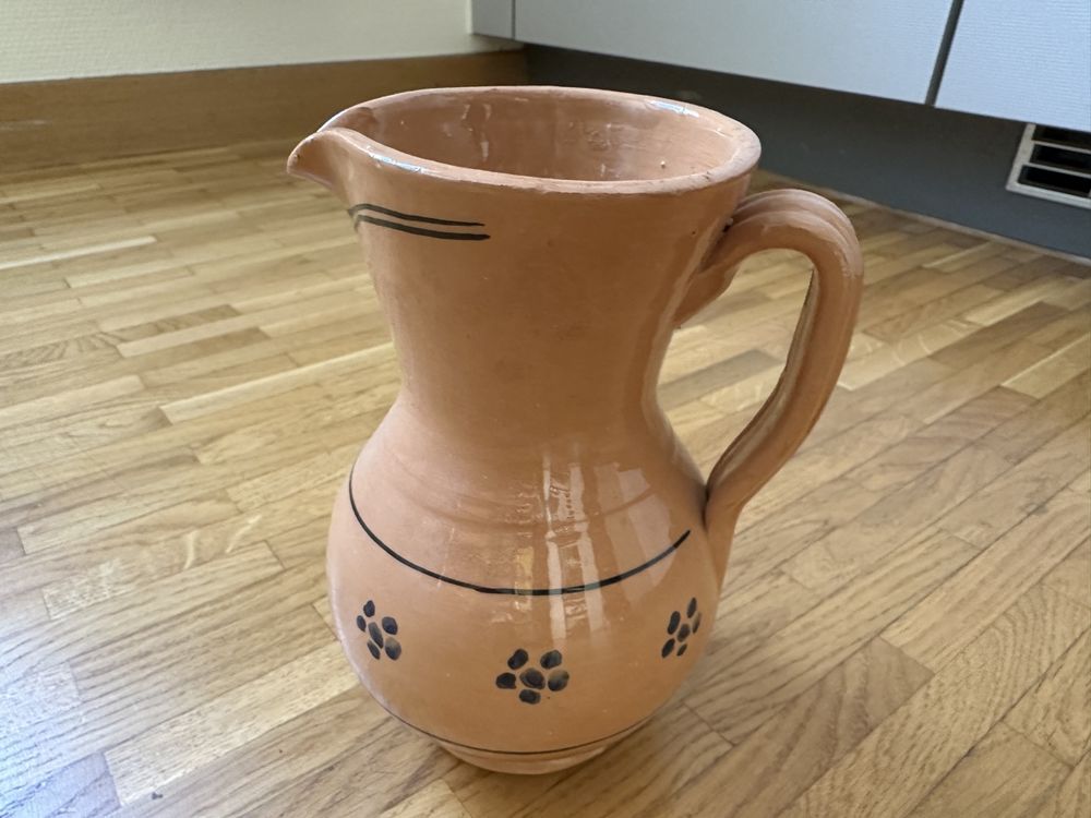 Water carafe jug terracotta clay 18cm x 12cm (Gebraucht) in Lausanne ...