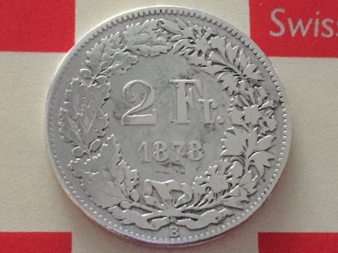 2 Franken 1878 -ss, nur 1,5 Mio! (Gebraucht) in Elsau für CHF 8.8 – mit Lieferung auf Ricardo kaufen