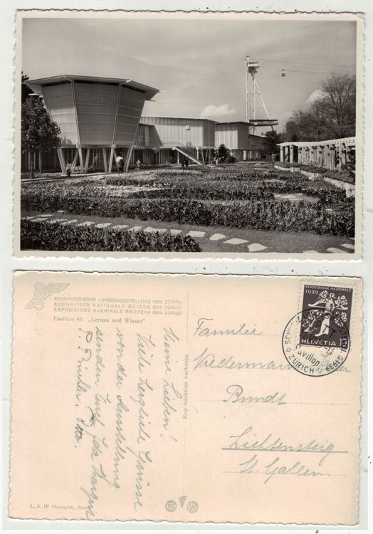 Carte de l'Exposition Nationale Zurich 1939 | Kaufen auf Ricardo