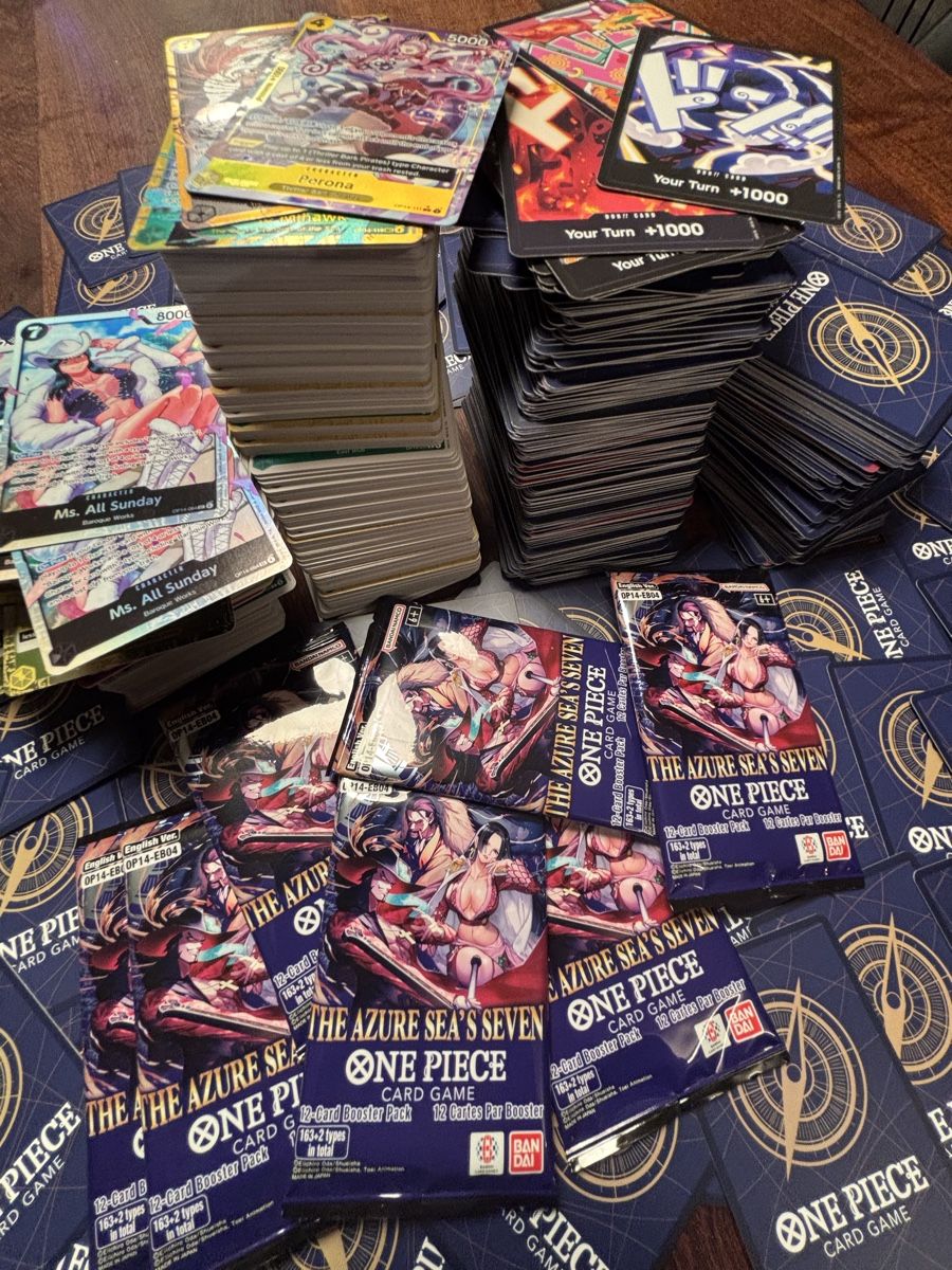☠️One Piece op14 Bulk mit hits und packs (Neu (gemäss Beschreibung)) in ...