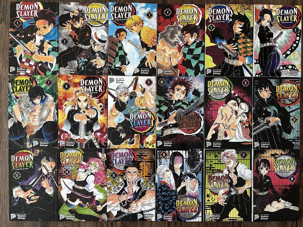Demon Slayer Manga Bände 1-18 (Gebraucht) in Bürglen TG für CHF 90 ...