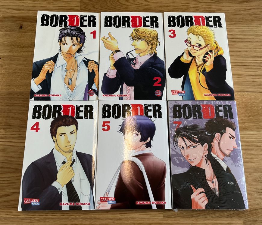 Border - Kazuma Kodaka - Band 1 - 5 + 7 | Kaufen auf Ricardo