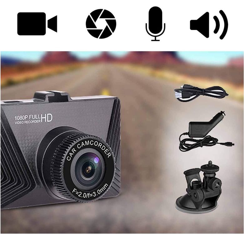 Autokamera Dashcam HD (Neu und originalverpackt) in Bülach für CHF 66.95 – mit Lieferung auf ...