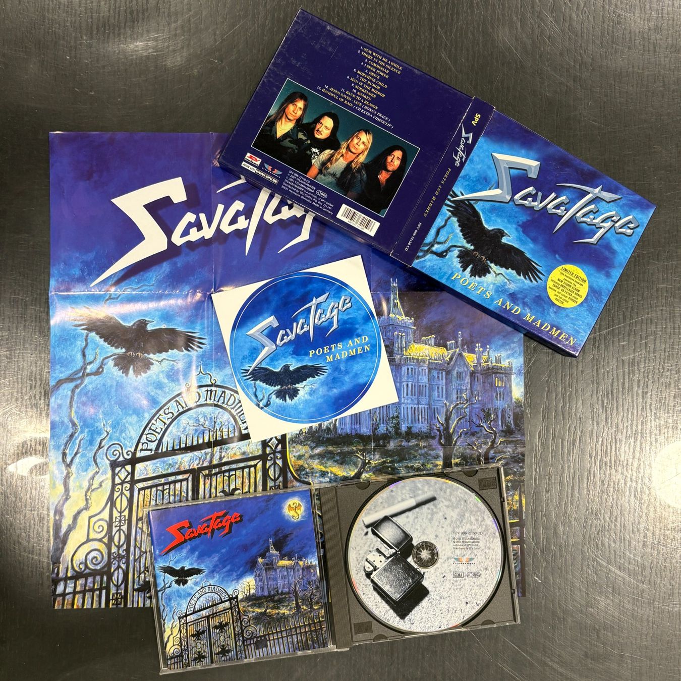 SAVATAGE Poets and madmen Heavy Metal Box-set (Gebraucht) in ...