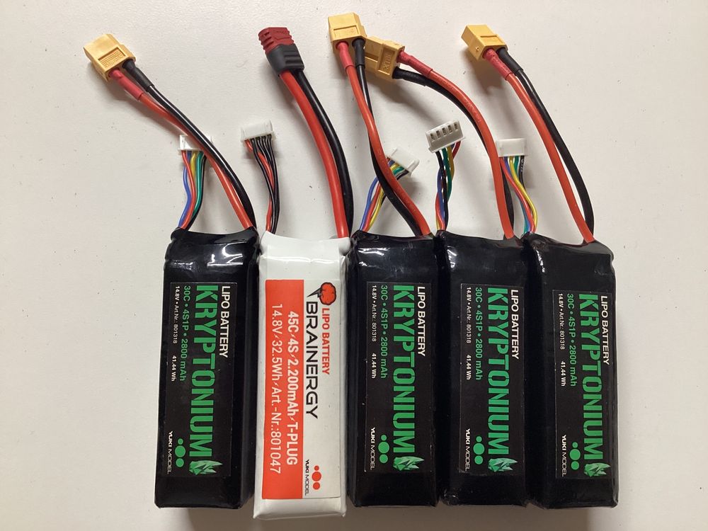5 Stk. Lipo Akku 4S | Kaufen auf Ricardo