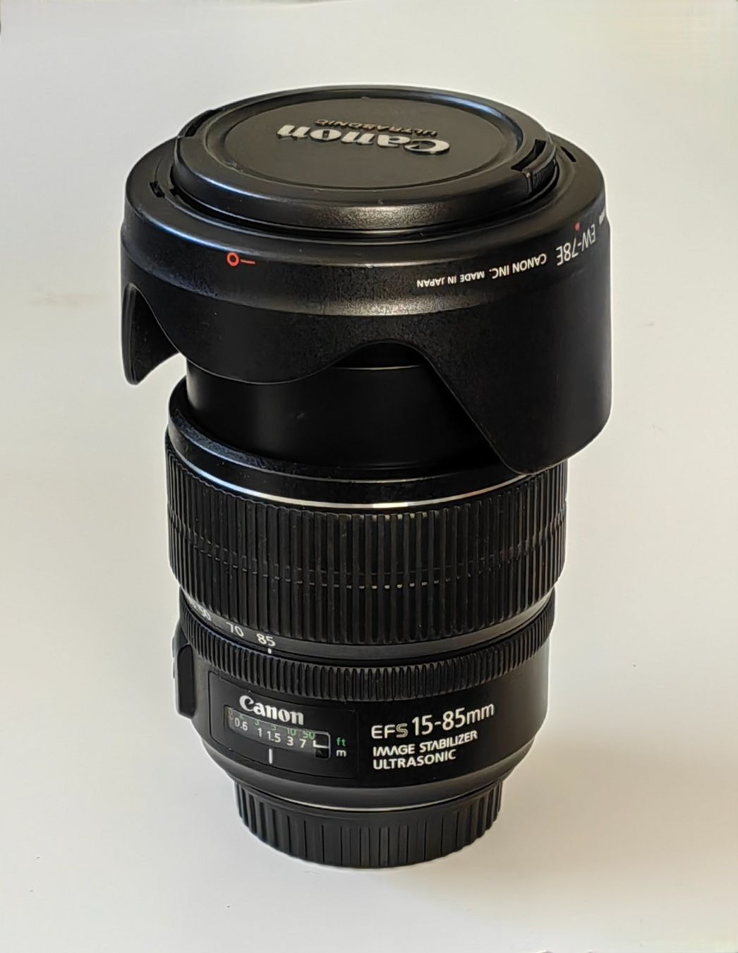 Canon Zoom Kens EF-S 15-85mm f/3.5-5.6 IS USM (Défectueux) à ...