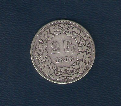 CH 2 FR. 1886 SILBER Gebraucht | Kaufen auf Ricardo