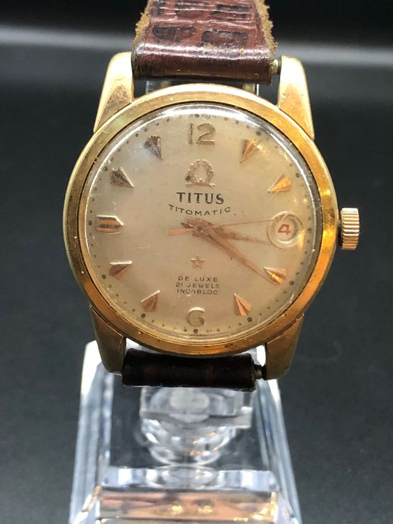 Montre rare Titus Titomatic mécanique | Kaufen auf Ricardo