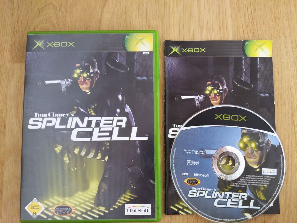 Splinter Cell Xbox Classic Stealth Game (Gebraucht) in Unterseen für ...