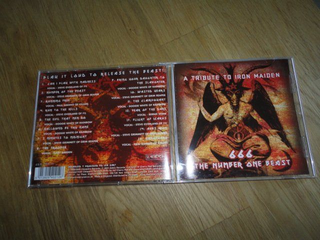 A TRIBUTE TO IRON MAIDEN 666 THE NUMBER OF THE BEAST 2001 (Neu (gemäss Beschreibung)) in teufen ...