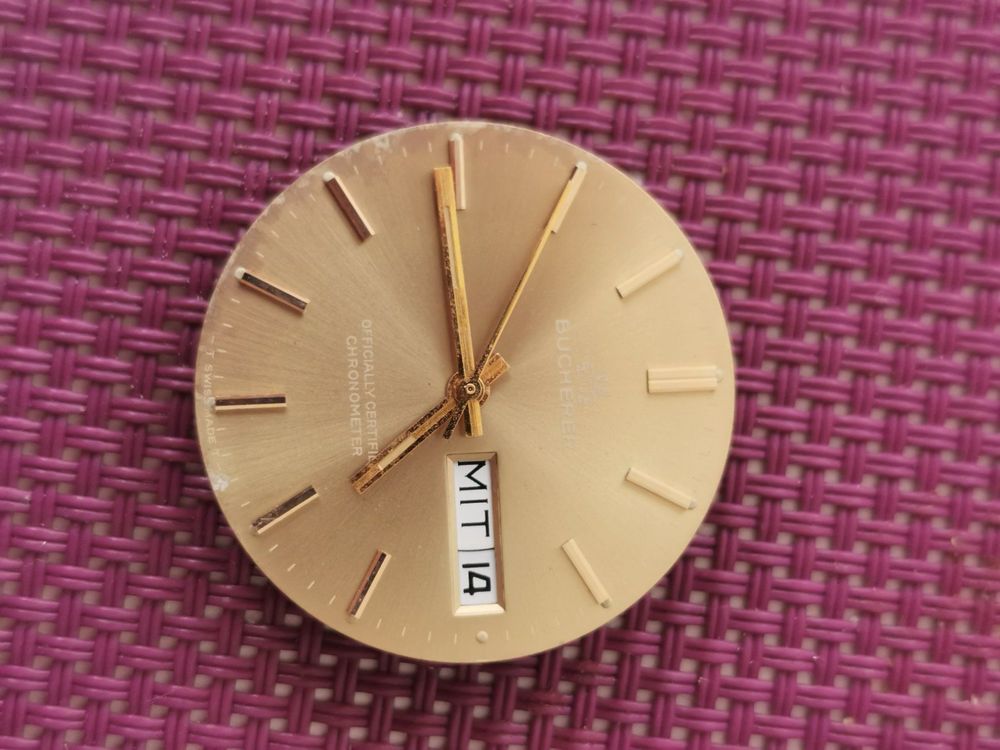 Bucherer Chronometer Uhrwerk ETA 2830 läuft | Kaufen auf Ricardo