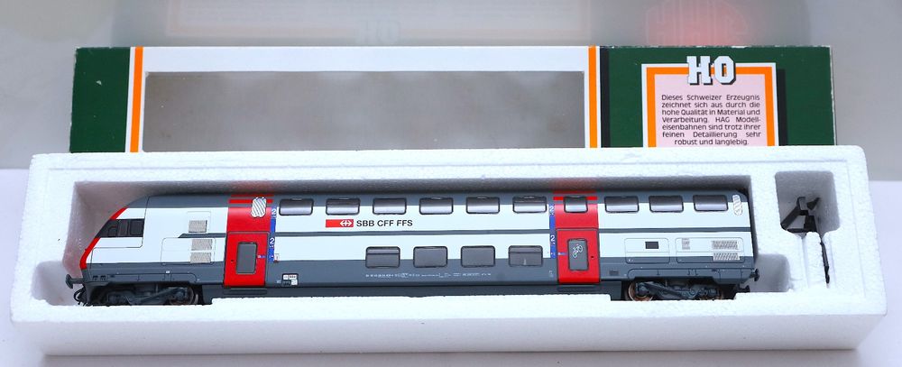 HAG N°703 SBB IC 2000 Bt 2Kl DOPPELSTOCK STEUERWAGEN (Neu und ...