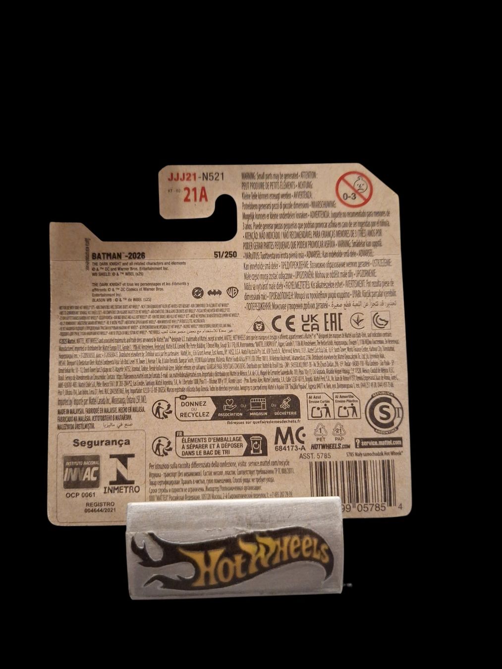Hot Wheels Batman 2026 The Dark Knight Batmobile 2/5 S (Neu und ...