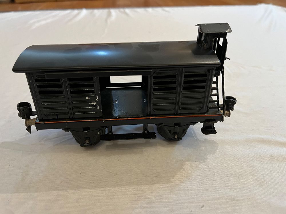Märklin 19890 Viehwagen 1989/0 uralt Logo vor 1930 Spur 0 (Gebraucht ...