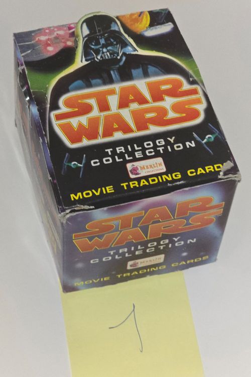 Star Wars Trilogy [ Merlin ] Trading Movie Cards 》Display (Neu (gemäss ...