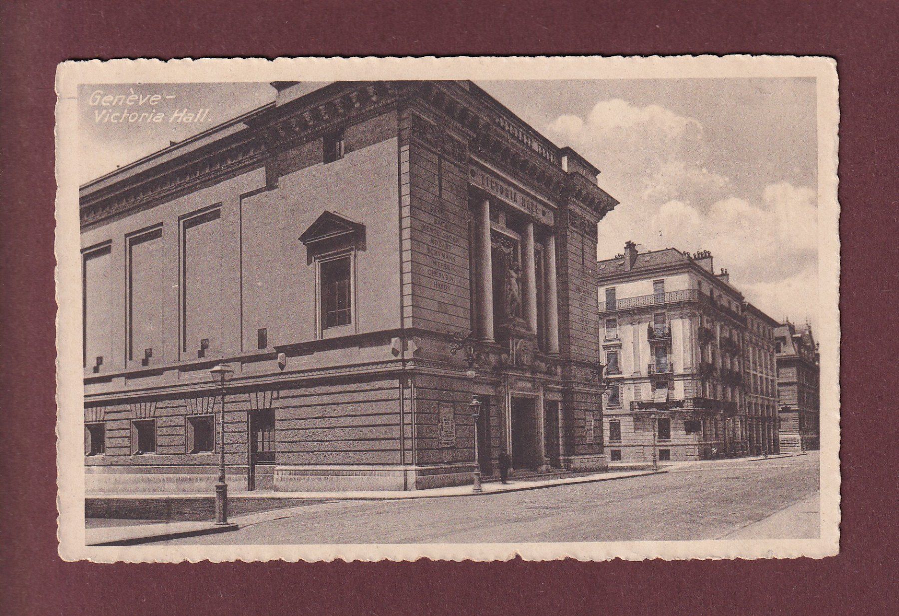 GENEVE - Victoria Hall (D'occasion) à Pully pour CHF 5 – avec livraison ...