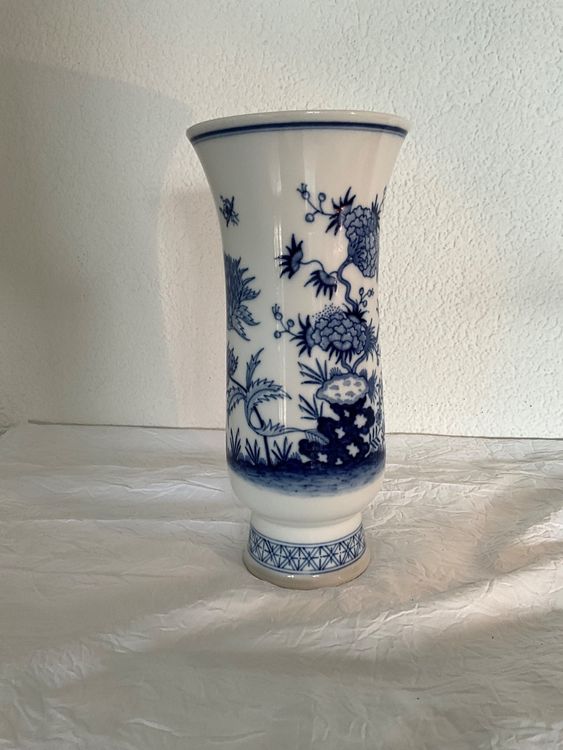 Schöne Meissen Porzellanvase blau/weiss Dekor Chinoiserie (Gebraucht) in Zuzwil SG für CHF 98 ...