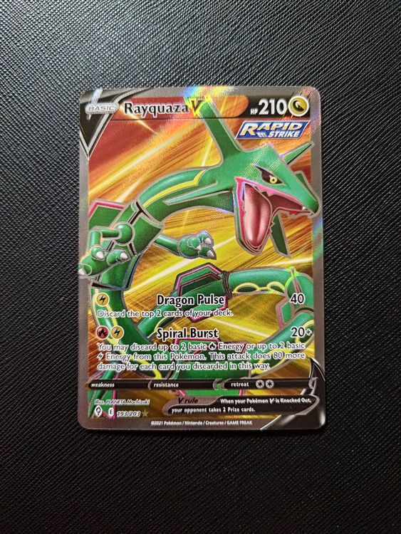 Rayquaza V 193 (Full Arts) [Evolving Skies (EN)] (Neu (gemäss ...