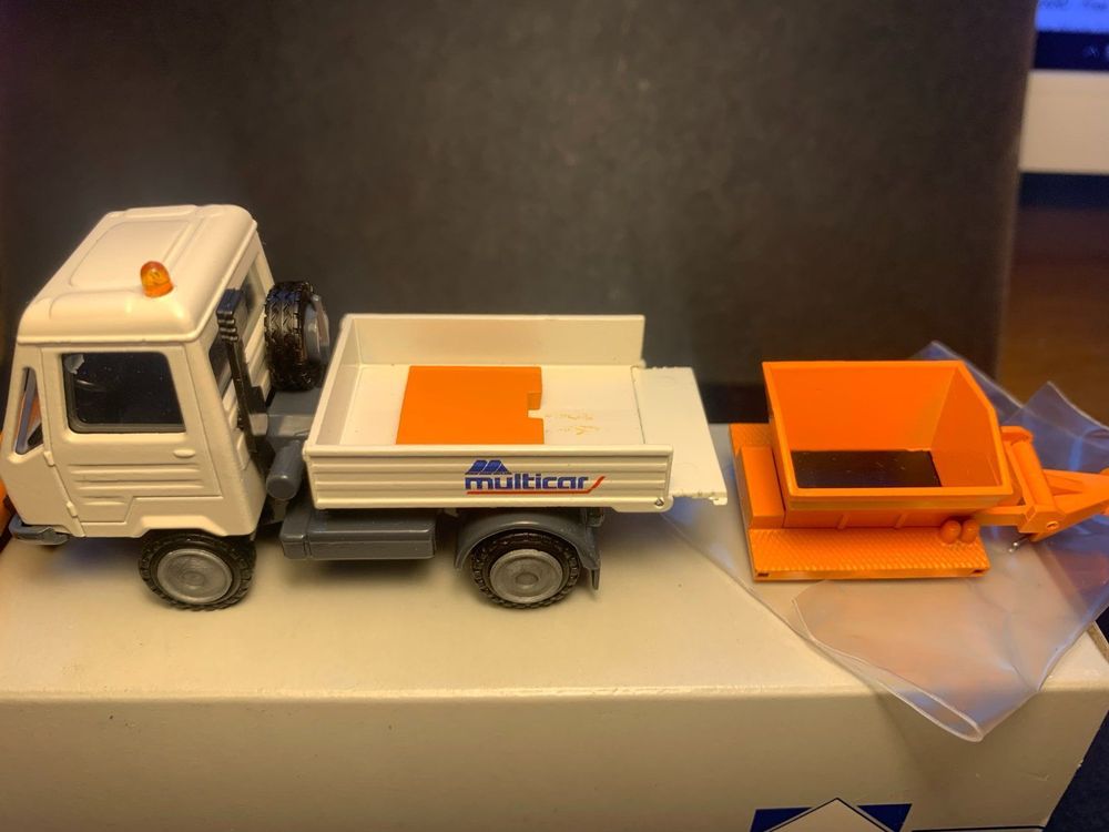 Multicar Schneepflug - Conrad 1:50 OVP (Neu und originalverpackt) in ...