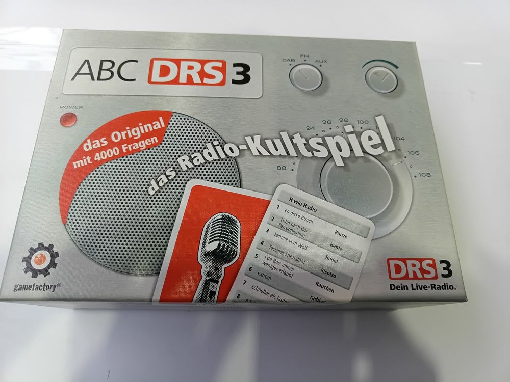 ABC DRS 3 Radio-Kultspiel - Neu! 📻💡 (Neu und originalverpackt) in Wängi ...