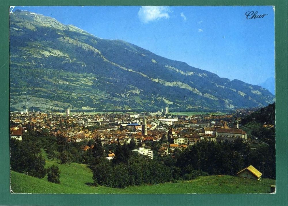 Chur, Gesamtansicht, 1972 (Gebraucht) in Sargans für CHF 1 – mit Lieferung auf Ricardo kaufen