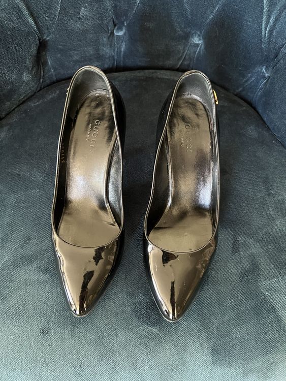 Gucci scarpa in pelle laccata tacco | Kaufen auf Ricardo