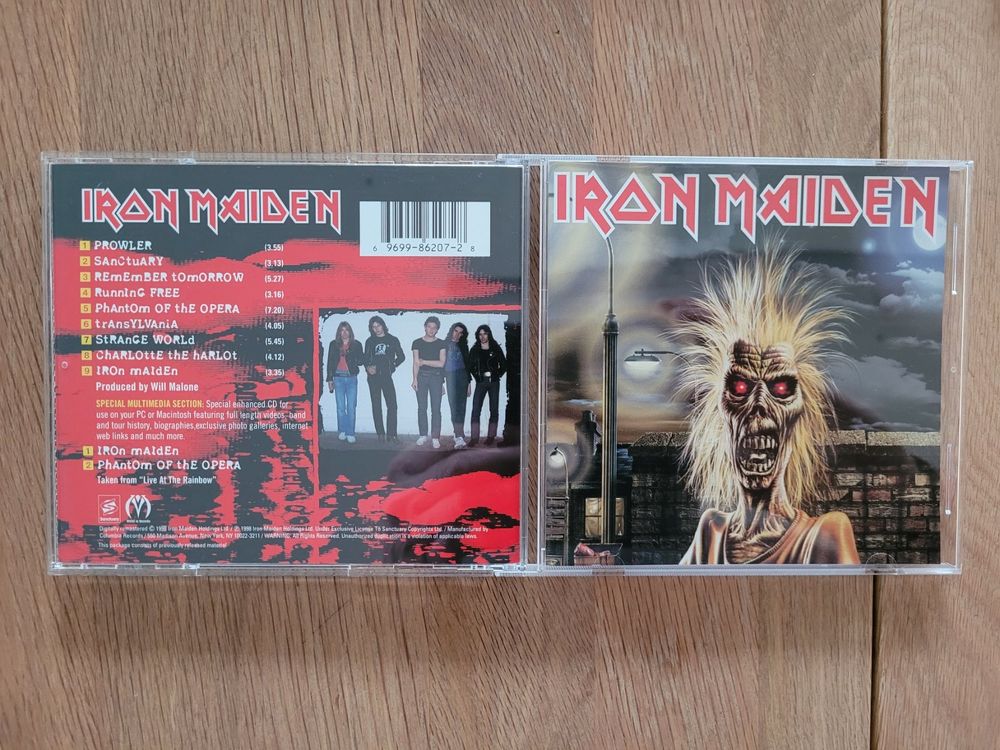 CD Iron Maiden - Iron Maiden - Remastered, 1998 (Gebraucht) in Nebikon ...