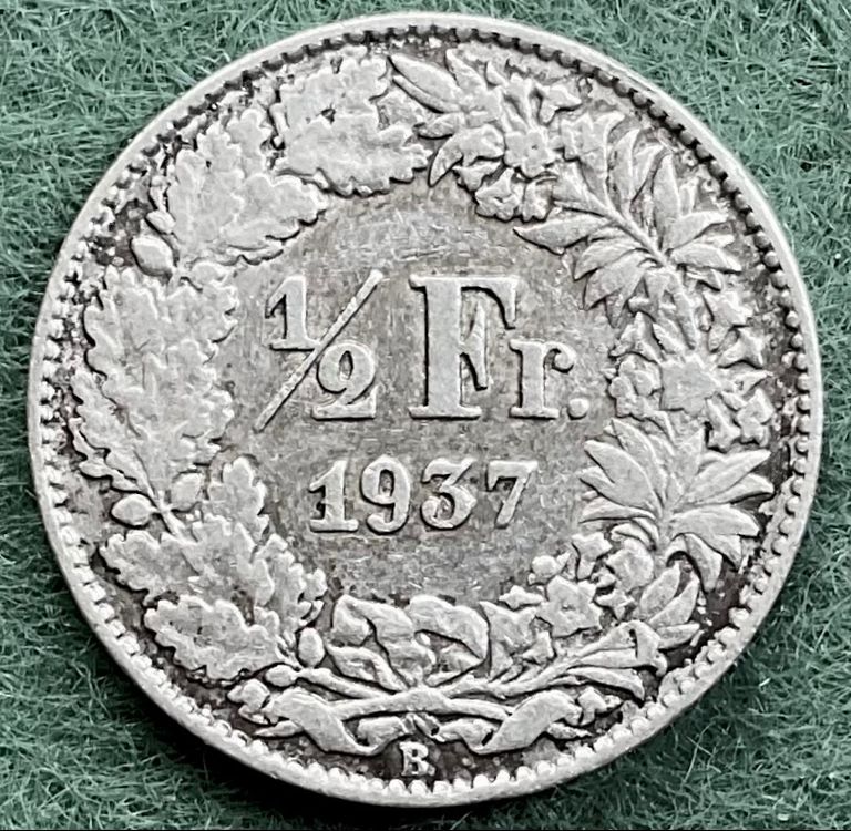 Pièce de 50 ct Suisse 1937 | Kaufen auf Ricardo