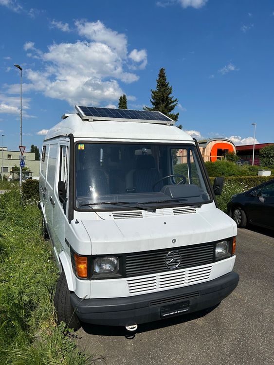 Camper Mercedes-Benz 310 D Jg.1993 mit Motorradplattform (Gebraucht) in ...