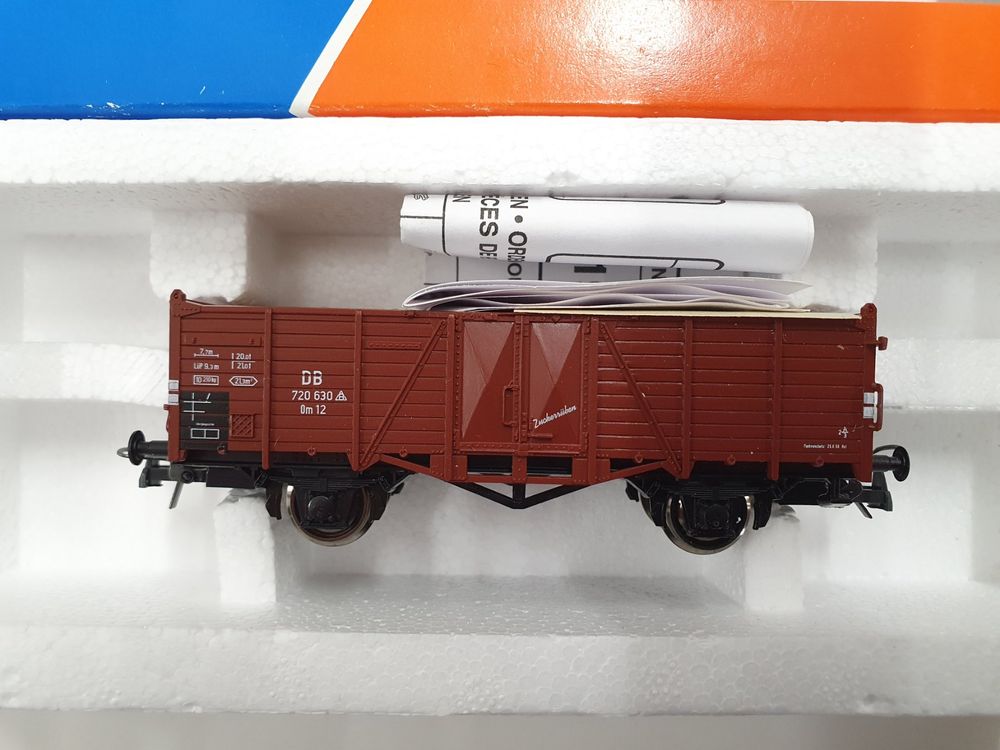 Roco 47819 DB Om12 mit Ladegut Zuckerrüben (Neu und originalverpackt ...