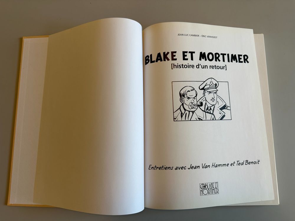 Blake et Mortimer - Histoire d'un retour - L'affaire F Blake (D ...