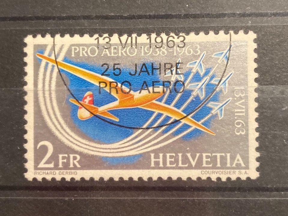 1963 Pro Aéro F46 Oblitéré (Gebraucht) in Sottens für CHF 1 – mit Lieferung auf Ricardo kaufen