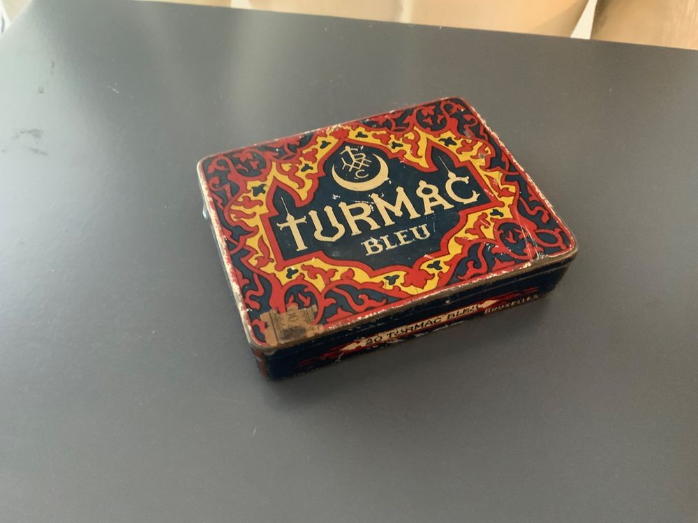 Vintage Turmac Bleu Zigaretten Dose, Rarität, Top! (Gebraucht) in ...