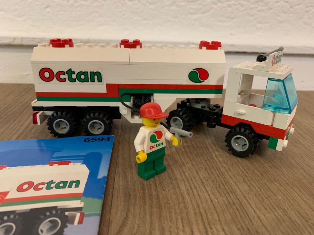 Vintage Lego 6594 Octan Tank Truck + Anleitung (Gebraucht) in ...