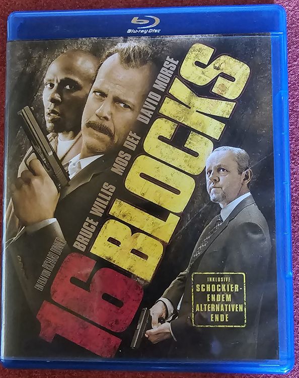 16 Blocks - Blu-ray Disc - Action (Gebraucht) in Auslikon für CHF 1 – mit Lieferung auf Ricardo ...